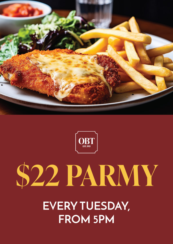 Parmy Night - Old Bundy Tavern